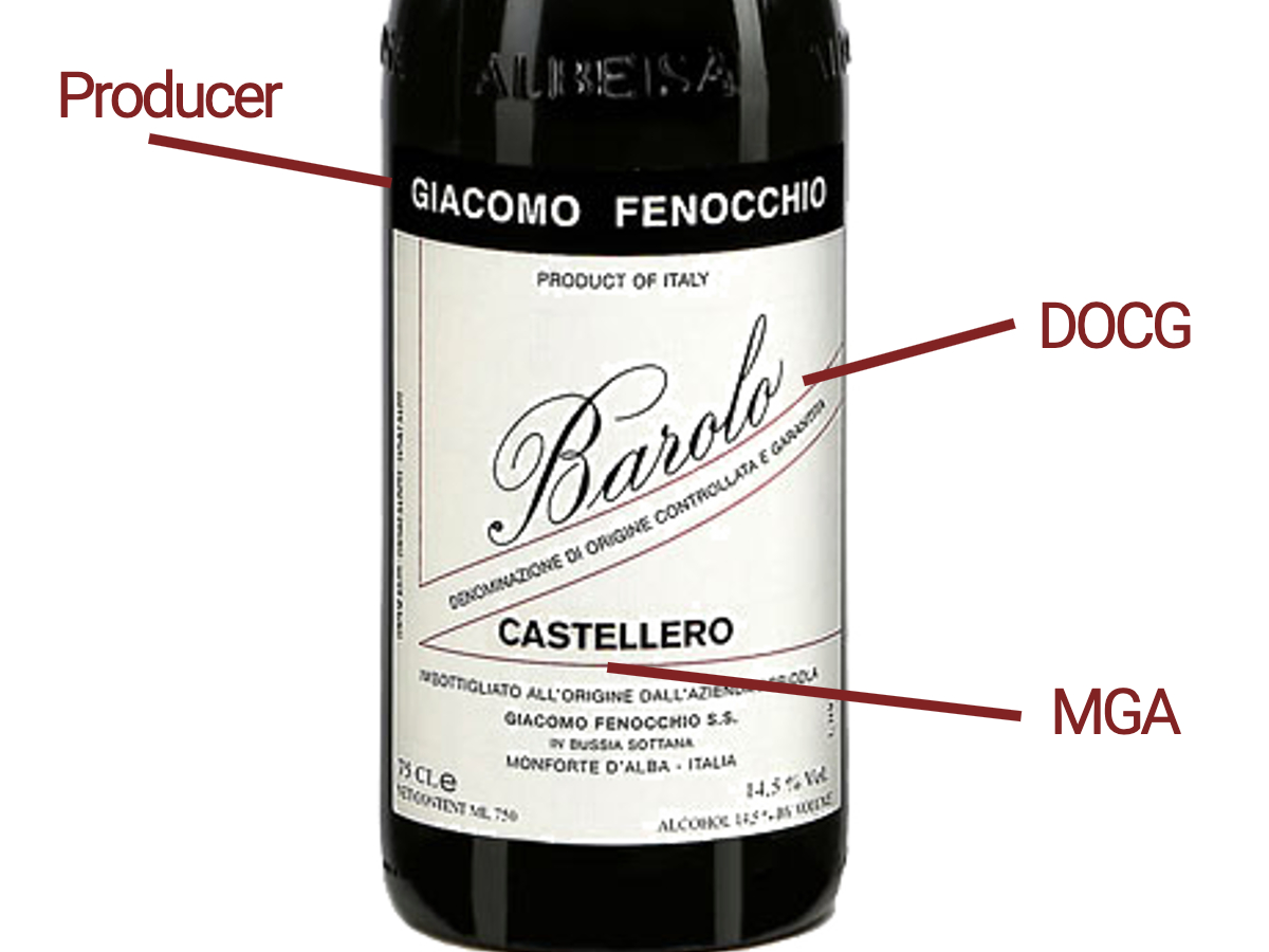 What is a Barolo MGA? - Ex Animo Wine Co.