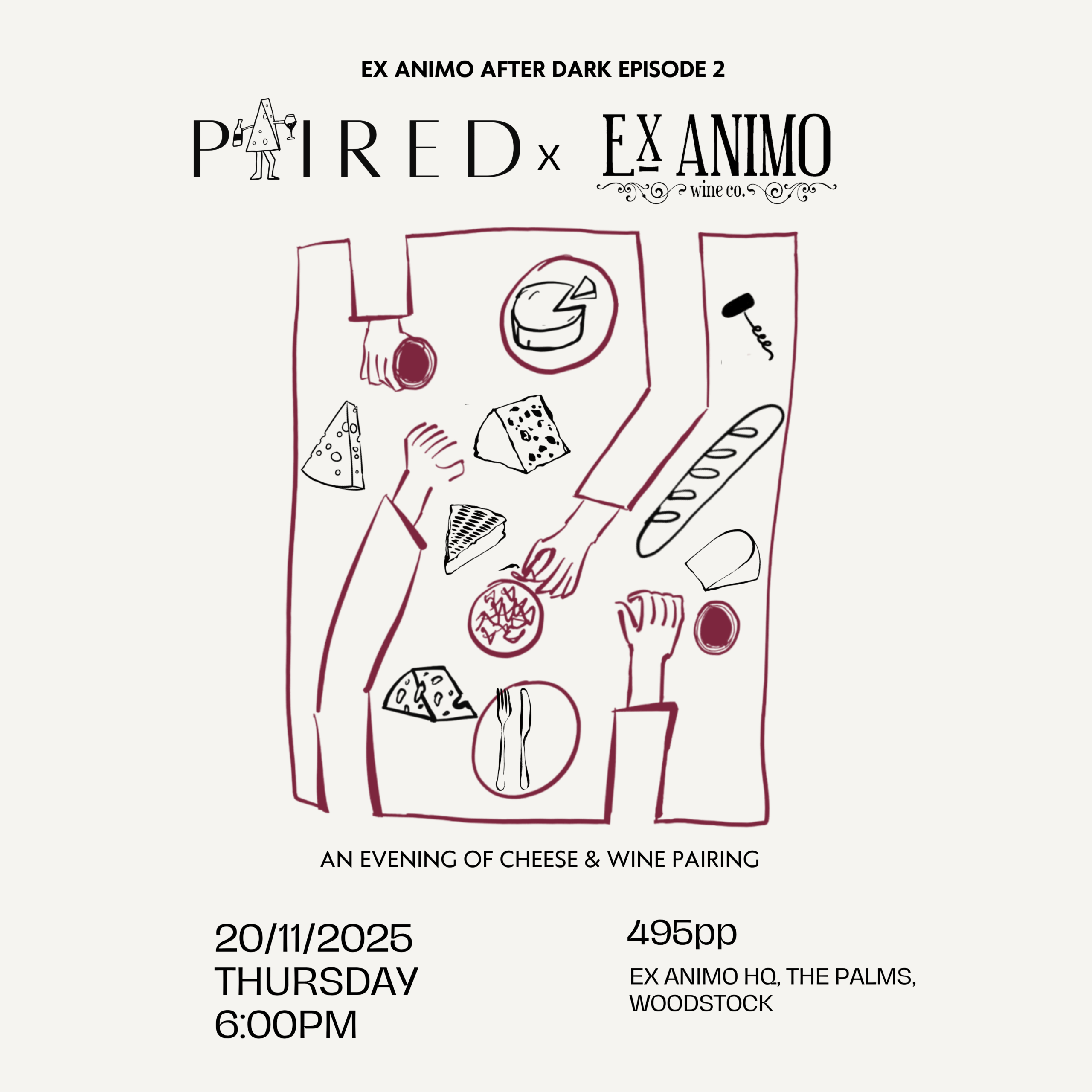 Ex Animo After Dark: PAIRED | 20 Nov 2025